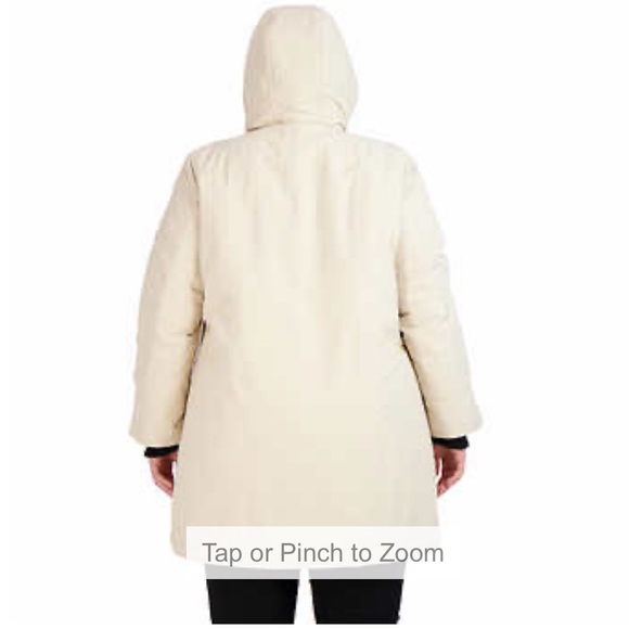 1 Madison | Jackets & Coats | Madison Ladies Parka Cream Ash | Poshmark
